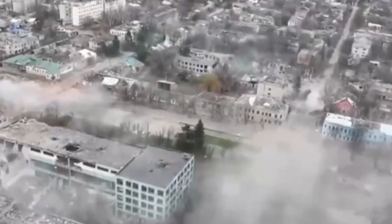 莫斯科遭大规模轰炸